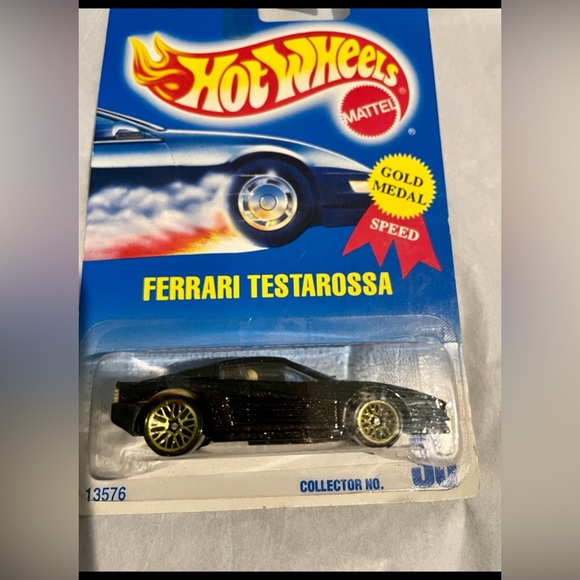 Toys | 1991 Hot Wheels Gold Medal Speed 35 Ferrari Testarossa | Poshmark